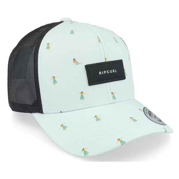 Rip Curl | Accessories | Rip Curl Mens Combo Hawaiian Hula Trucker Hat ...